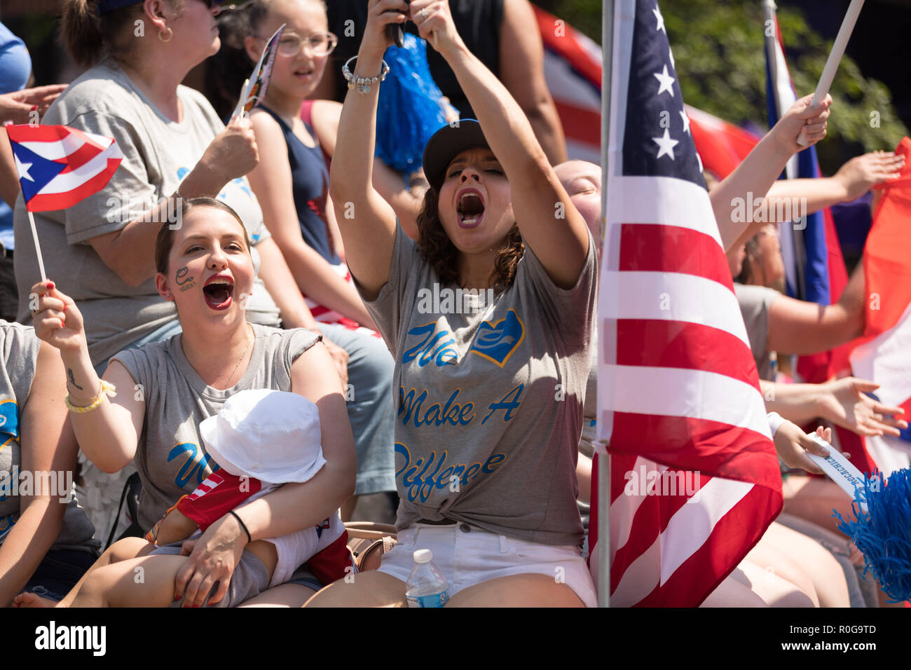 Chicago, Illinois, USA - June 16, 2018: The Puerto Rican People's ...
