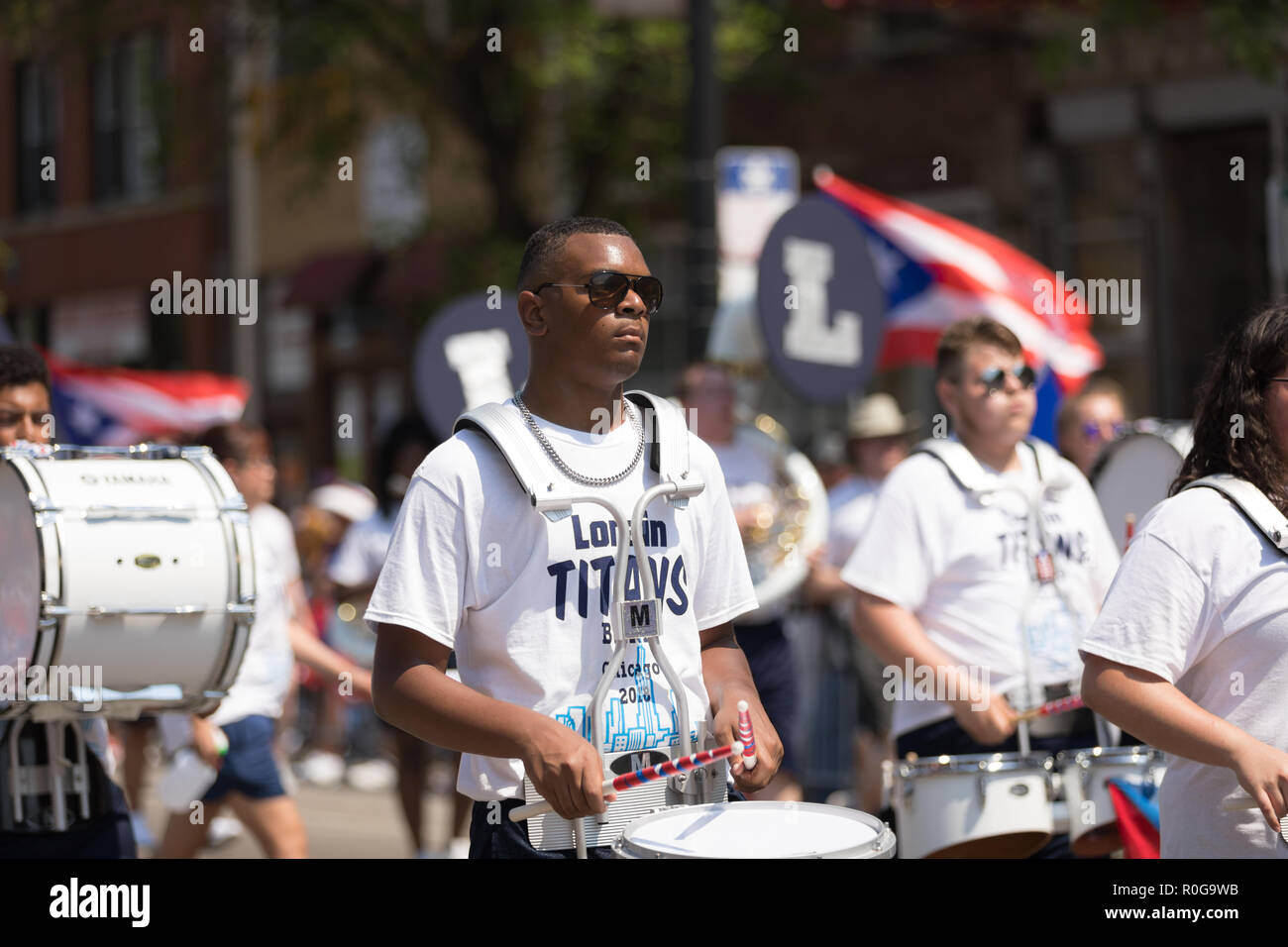 Chicago, Illinois, USA - June 16, 2018: The Puerto Rican People's ...