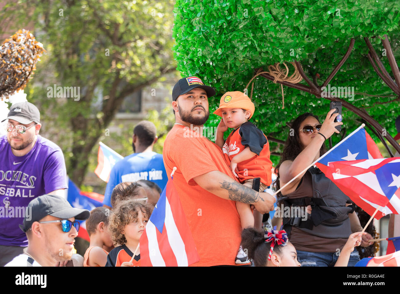 Chicago, Illinois, USA - June 16, 2018: The Puerto Rican People's ...