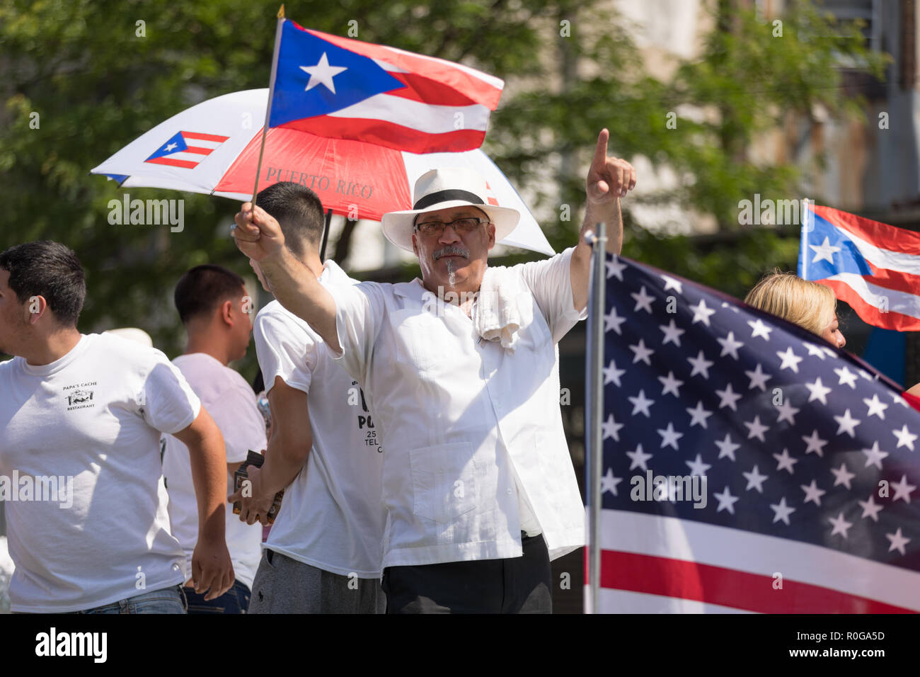 Chicago, Illinois, USA - June 16, 2018: The Puerto Rican People's ...