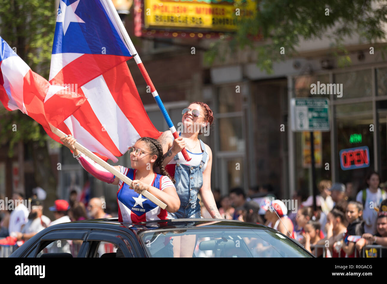 Chicago, Illinois, USA - June 16, 2018: The Puerto Rican People's ...