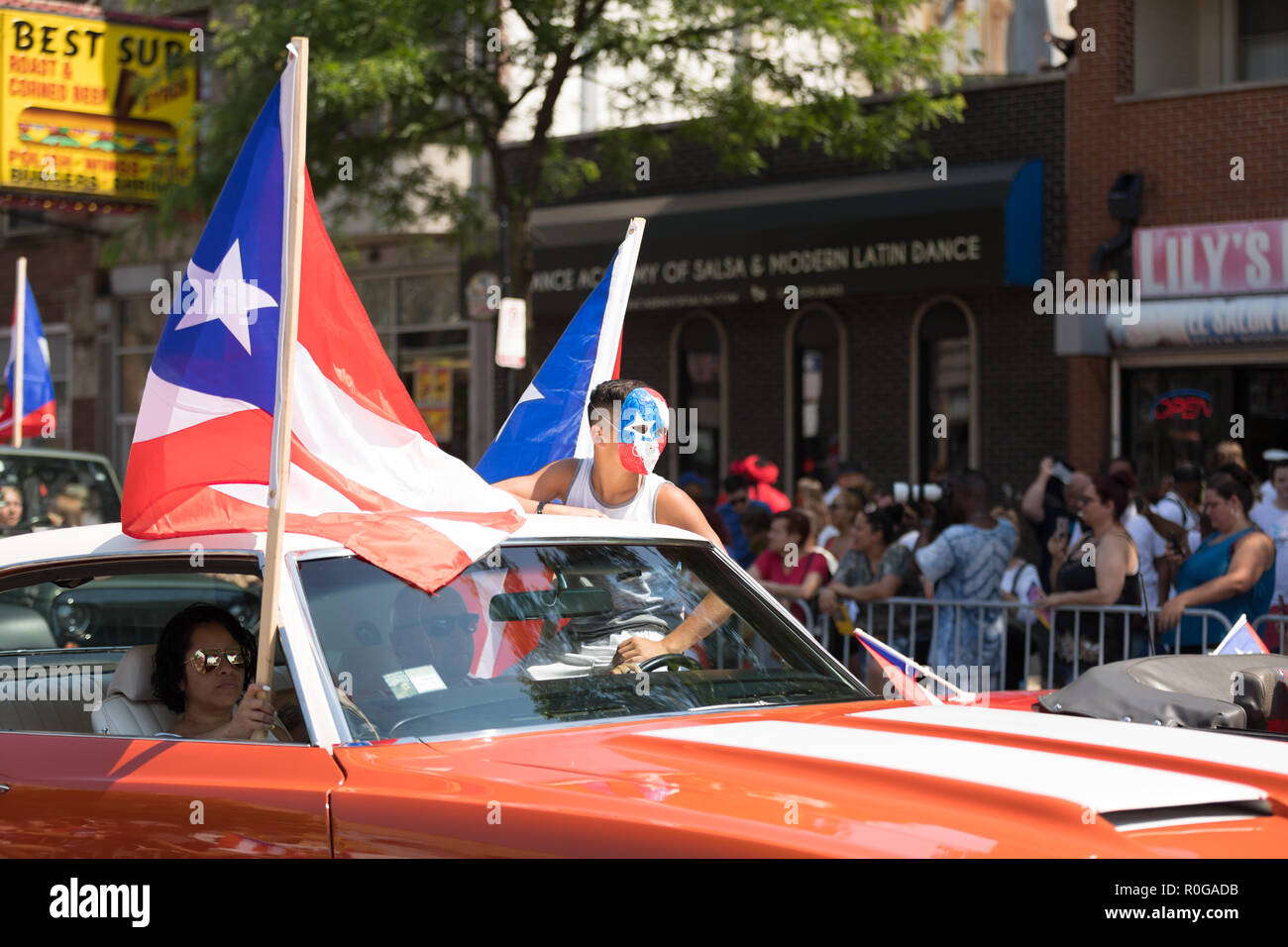 Chicago, Illinois, USA - June 16, 2018: The Puerto Rican People's ...