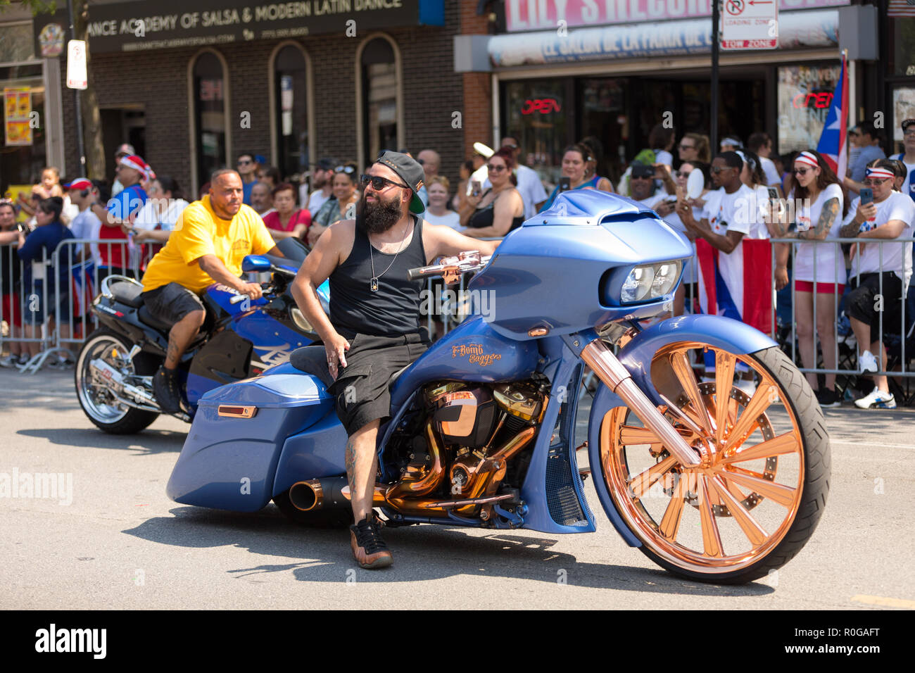 Chicago, Illinois, USA - June 16, 2018: The Puerto Rican People's ...