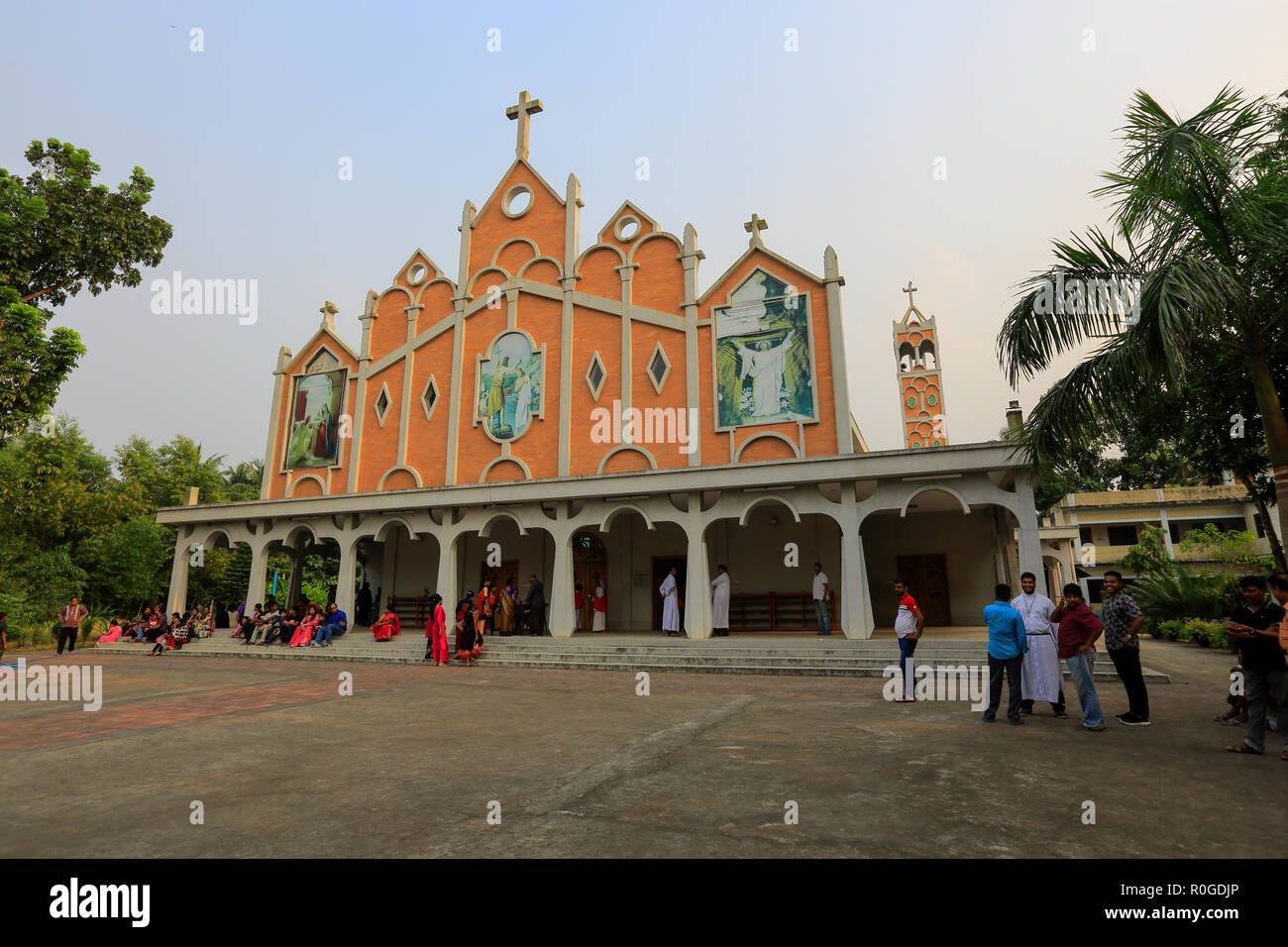 Saint John Baptist Church at Tumulia village of Kaliganj in Gazipur ...