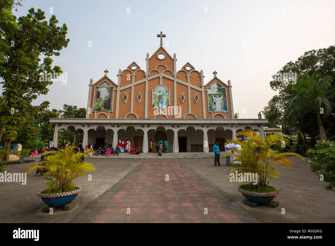 Saint John Baptist Church at Tumulia village of Kaliganj in Gazipur ...