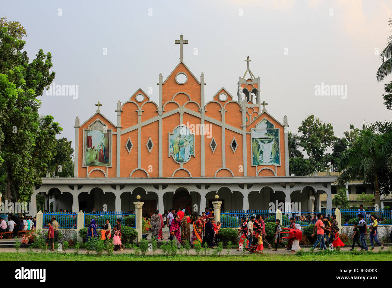 Saint John Baptist Church at Tumulia village of Kaliganj in Gazipur ...