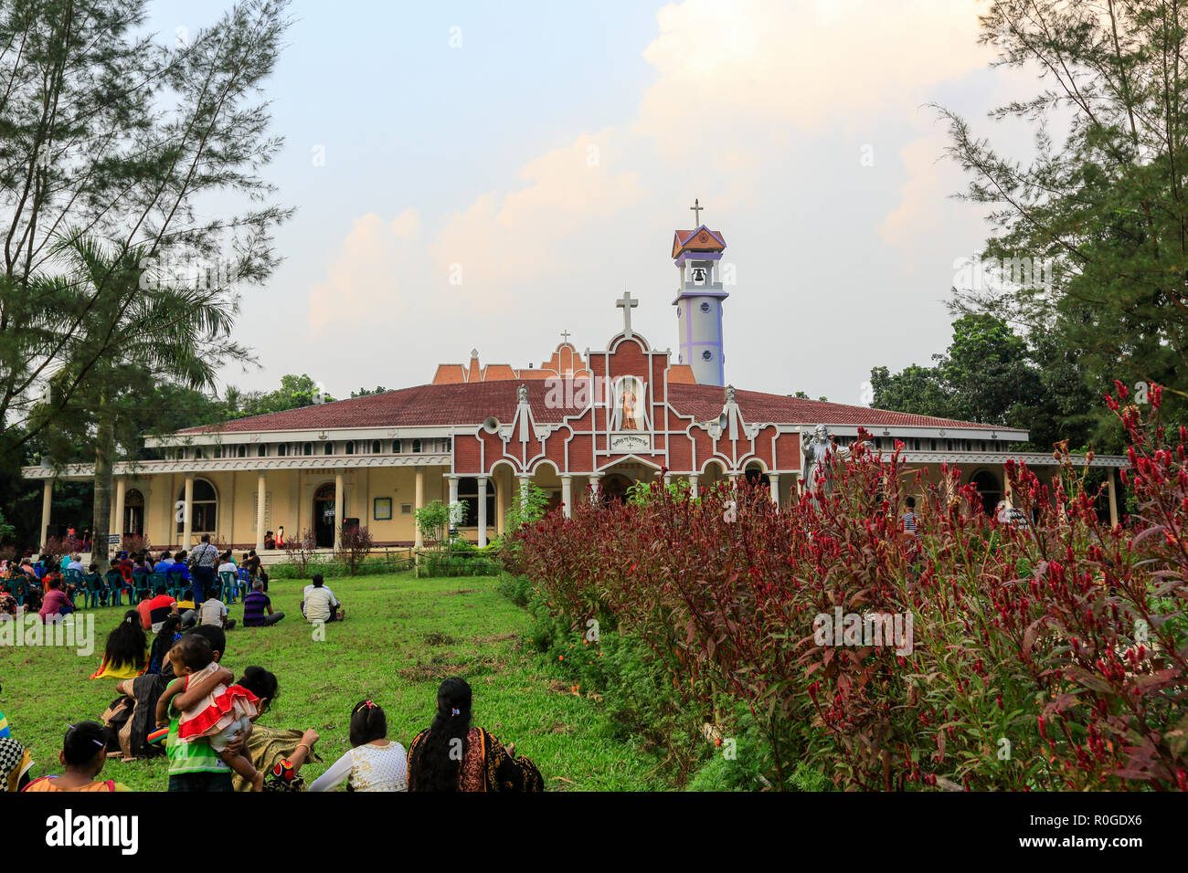 St Nicholas Tolentino Church at Nagori in Kaliganj upajila of Gazipur ...