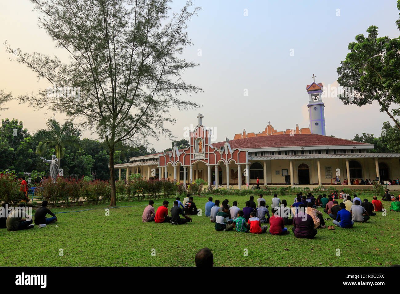 St Nicholas Tolentino Church at Nagori in Kaliganj upajila of Gazipur ...