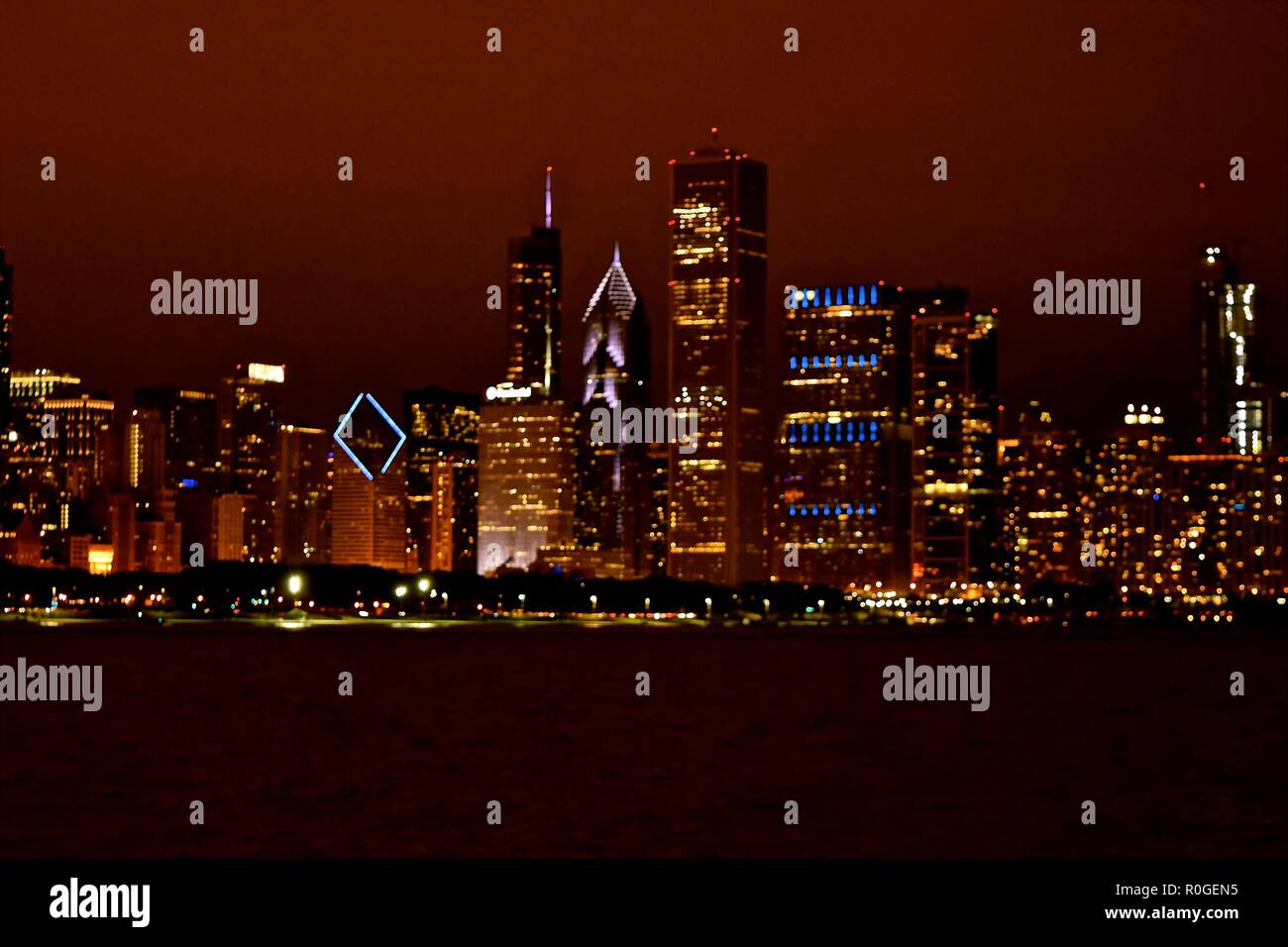 Chicago skyline is one of the tallest skylines in the world, boasting 4 ...