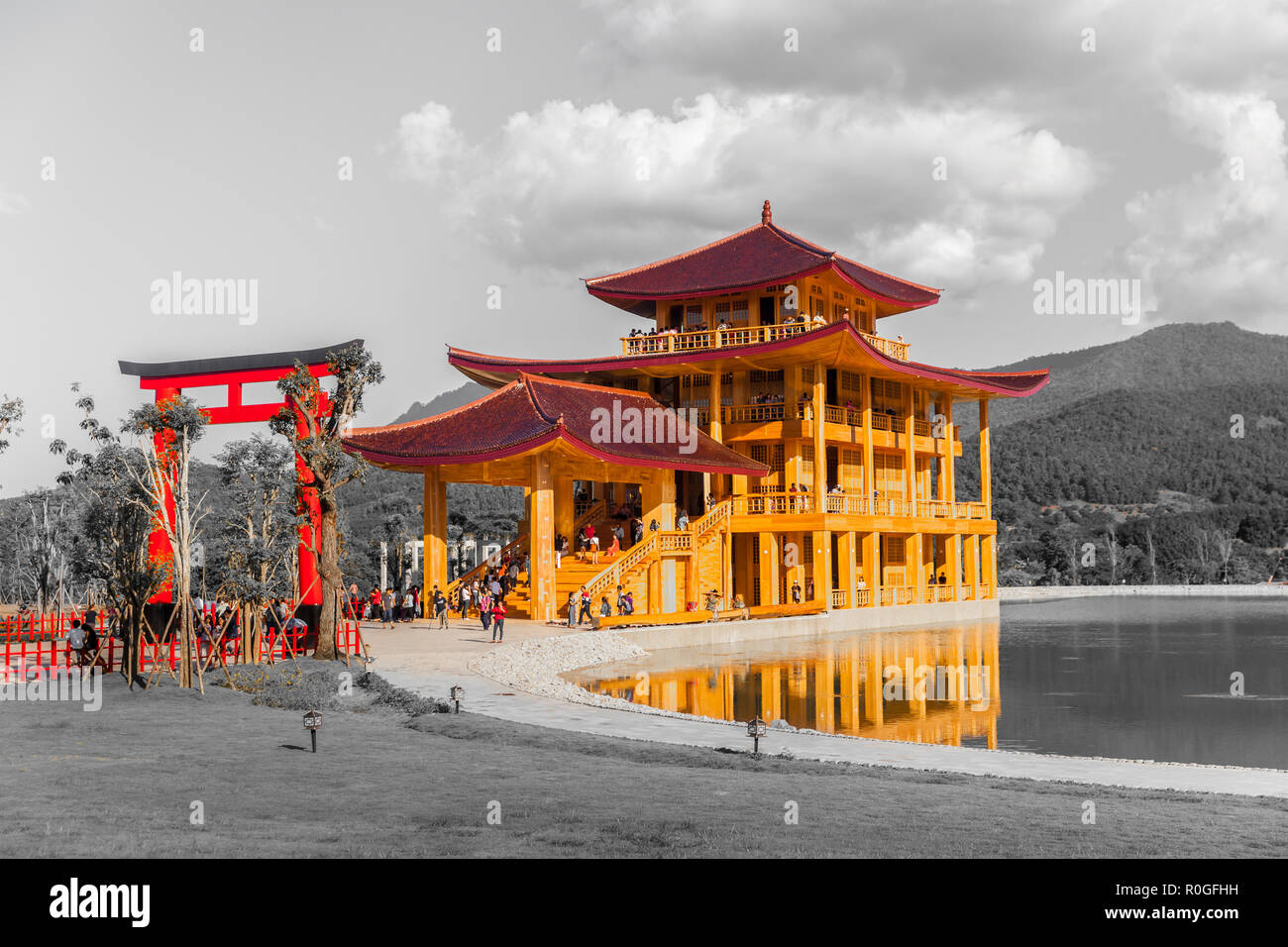 Hinoki land Chiang Mai,Thailand Stock Photo - Alamy