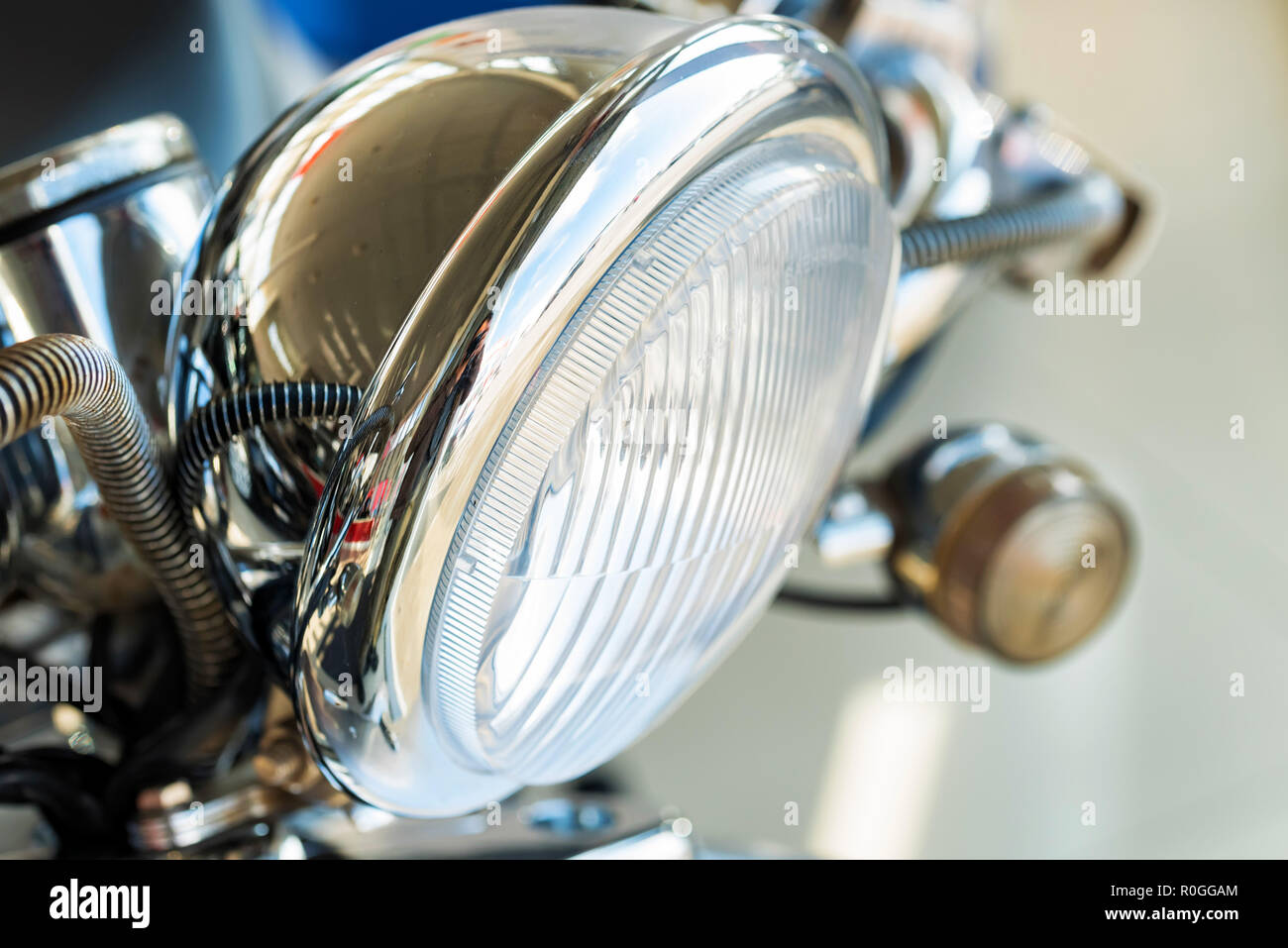 Motorbike lighting hi-res stock photography and images - Alamy
