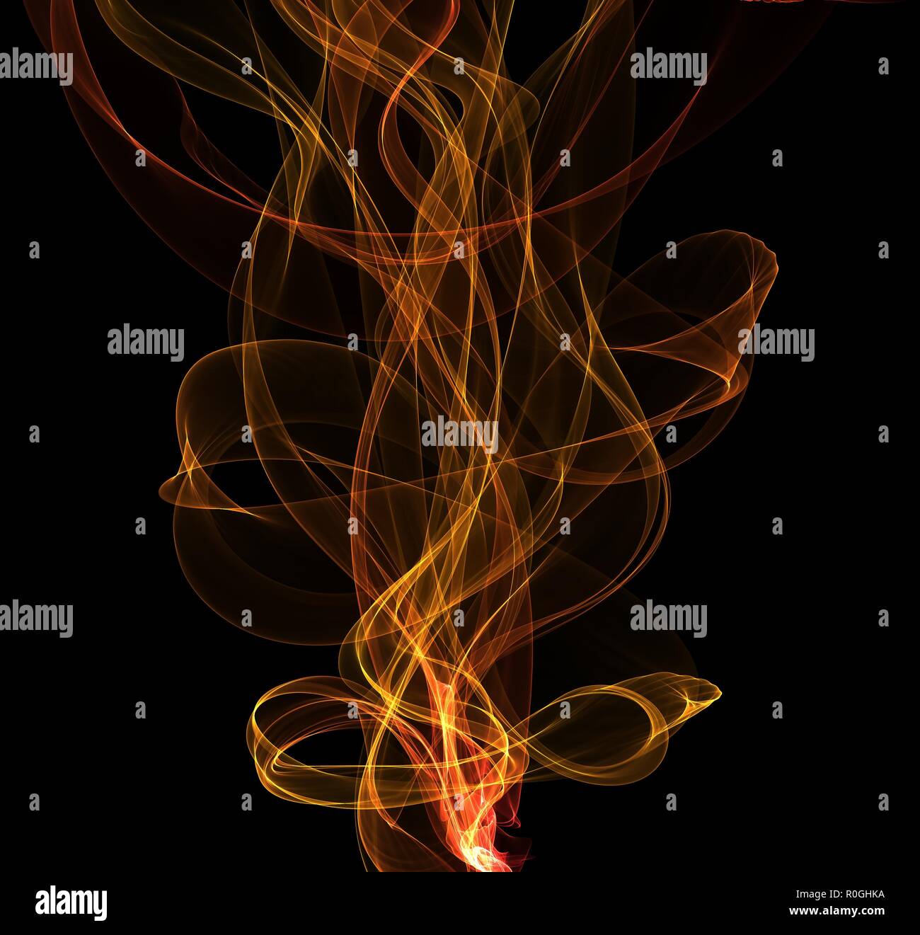 abstract fire illustration Stock Photo - Alamy