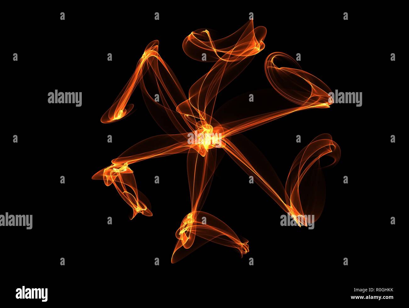 fire weel illustration Stock Photo - Alamy