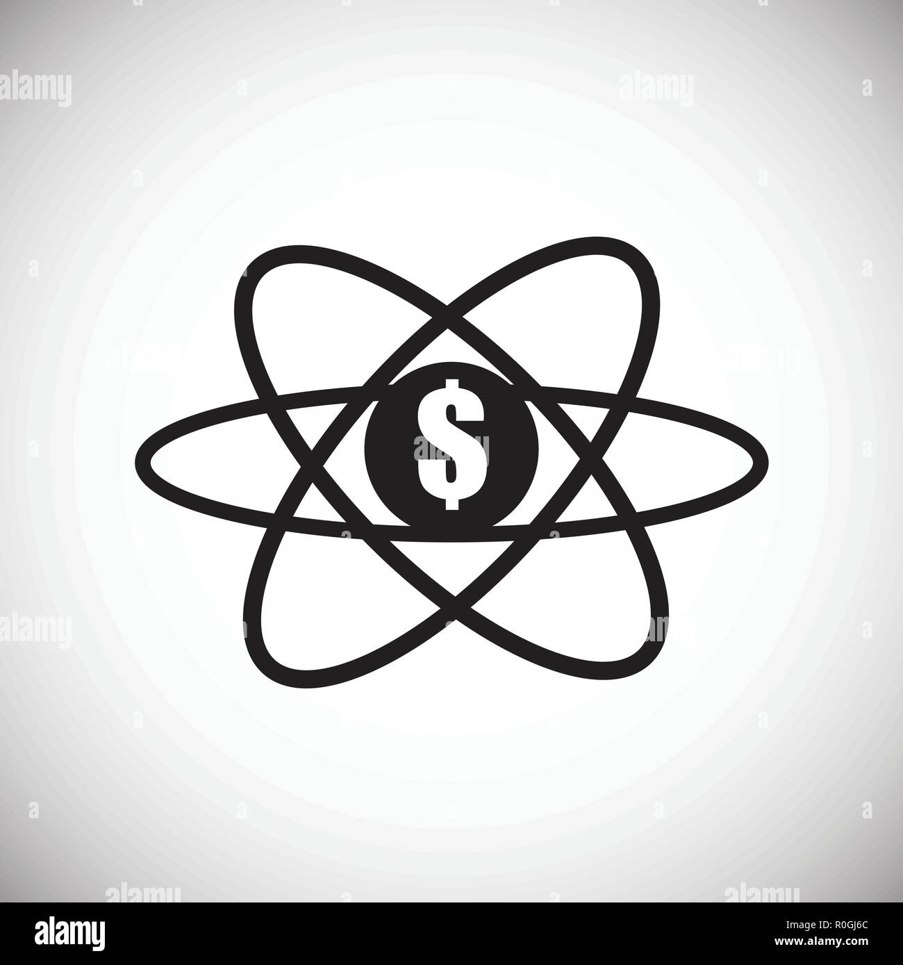 Financial core on white background Stock Vector Image & Art - Alamy