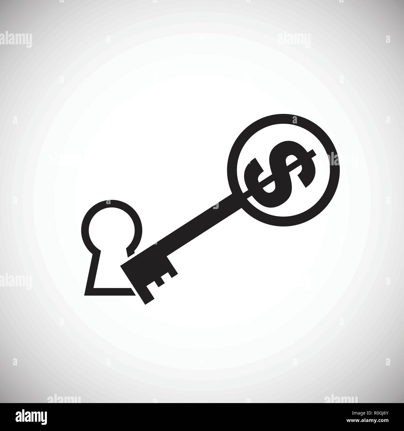Success key hole on white background Stock Vector Image & Art - Alamy