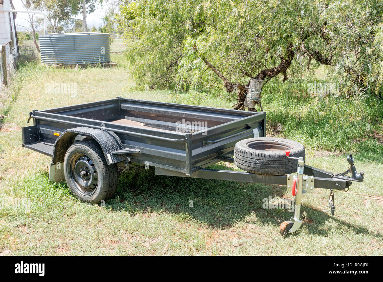6x4 box trailer hi-res stock photography and images - Alamy