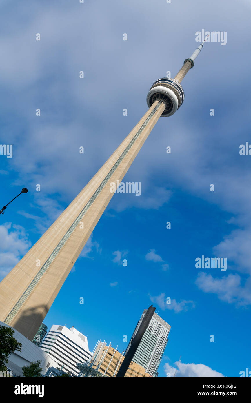Canada icon famous tower iconic hi-res stock photography and images - Alamy