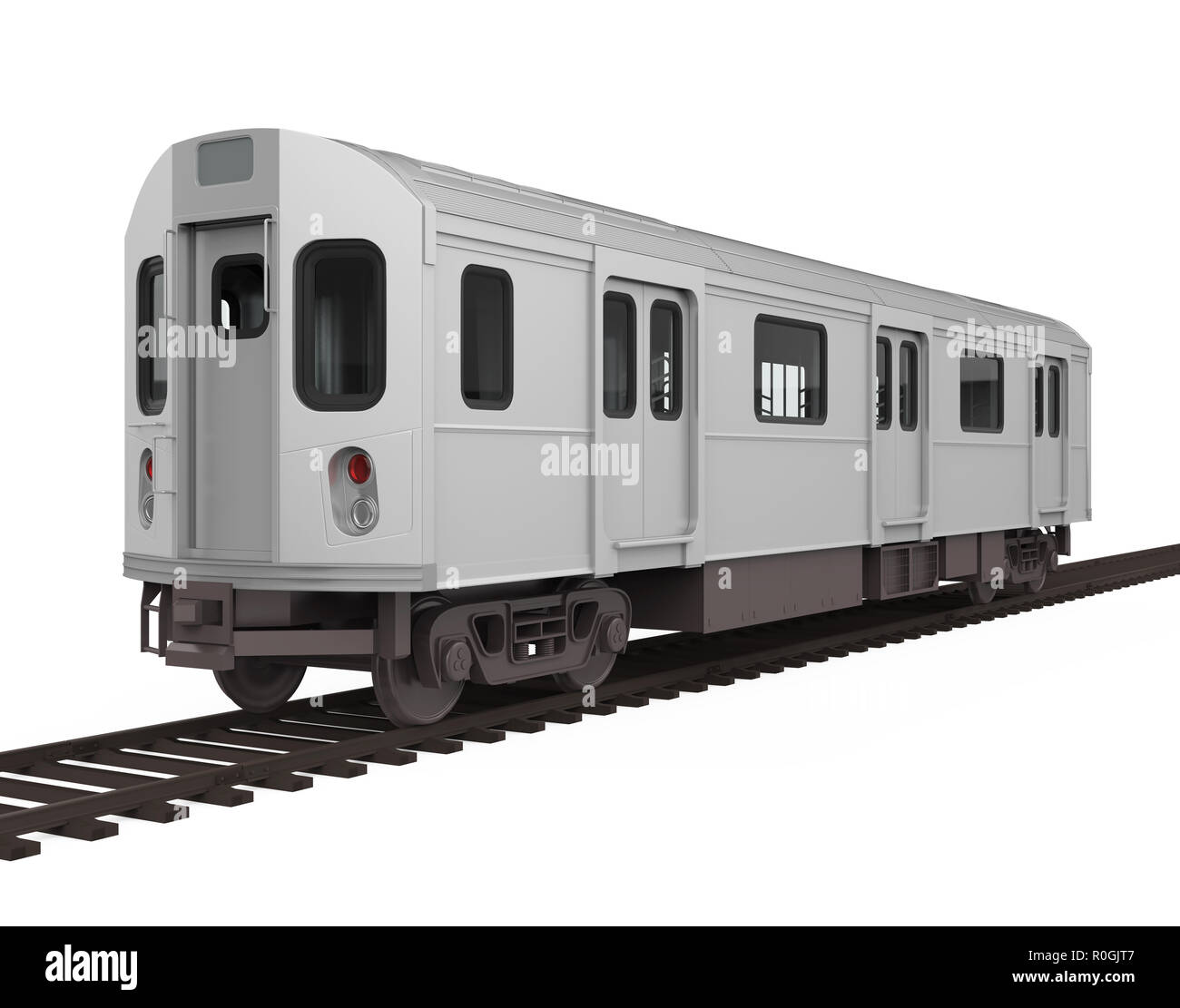 Subway Car Isolated Stock Photo - Alamy