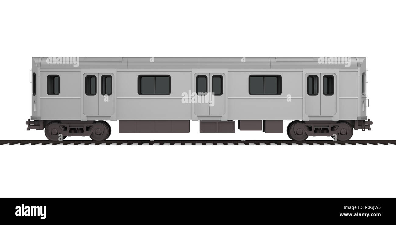 Subway Car Isolated Stock Photo - Alamy