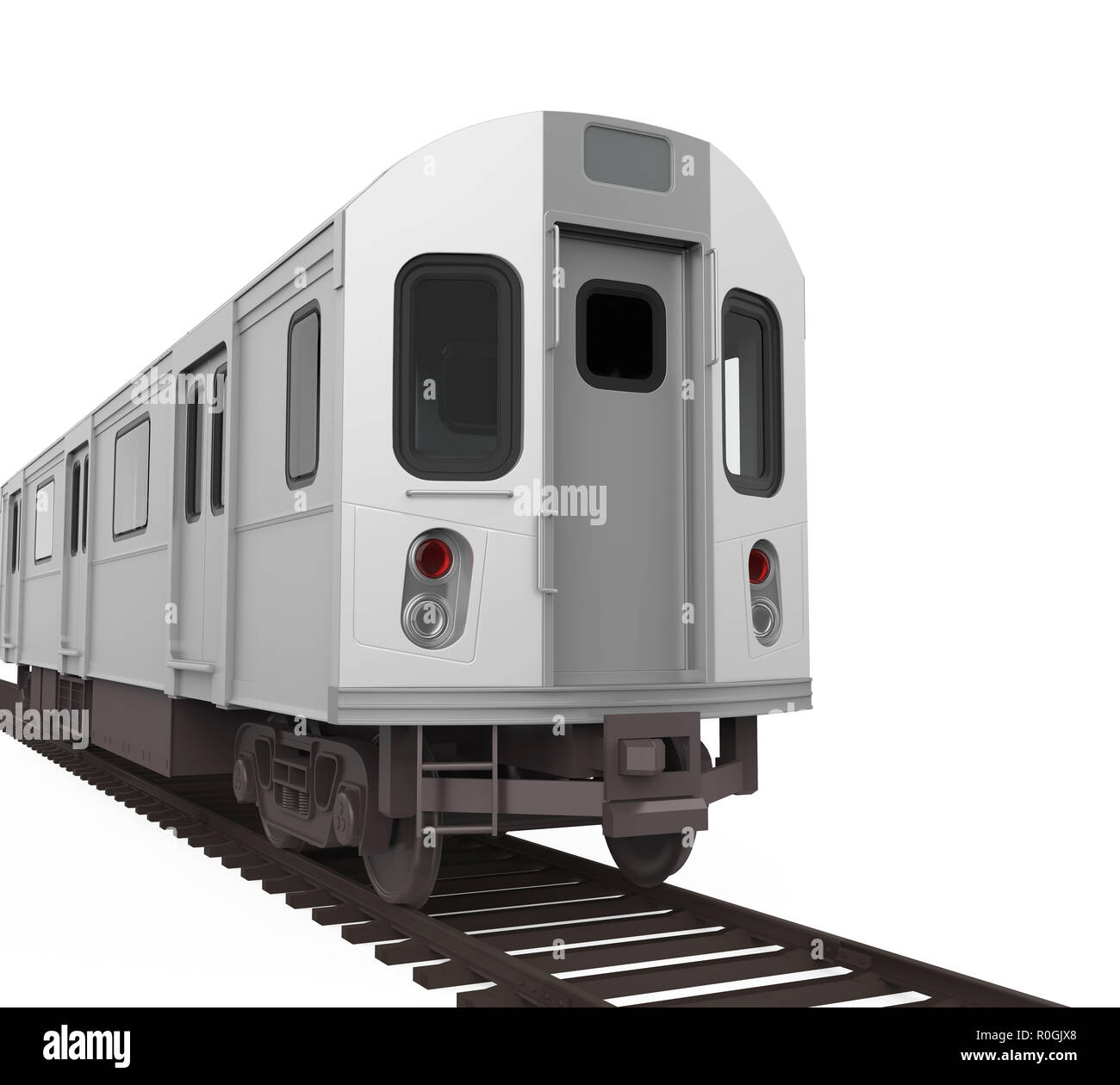 Subway Car Isolated Stock Photo - Alamy
