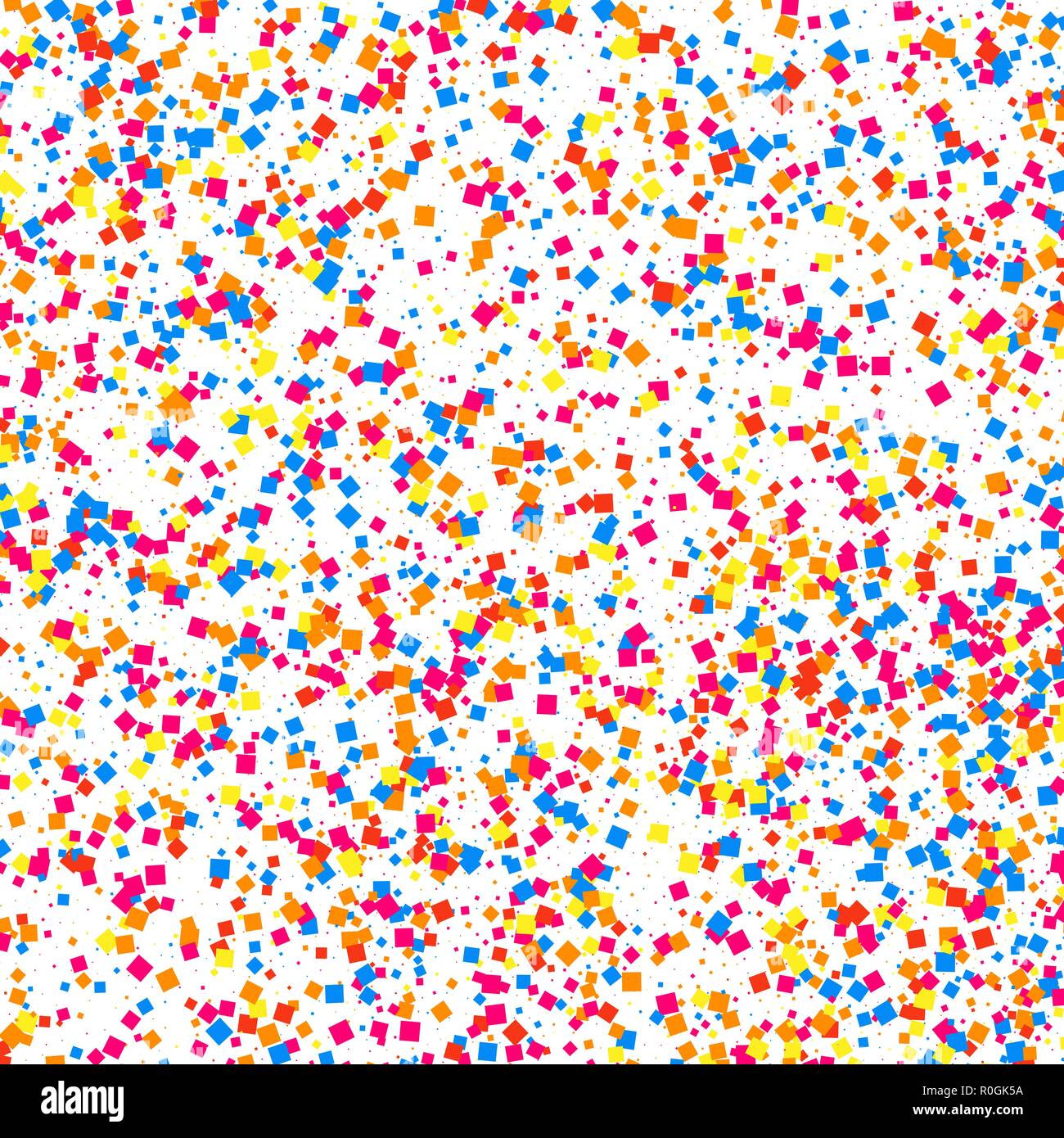 Colorful explosion of confetti. Grainy abstract multicolored texture ...