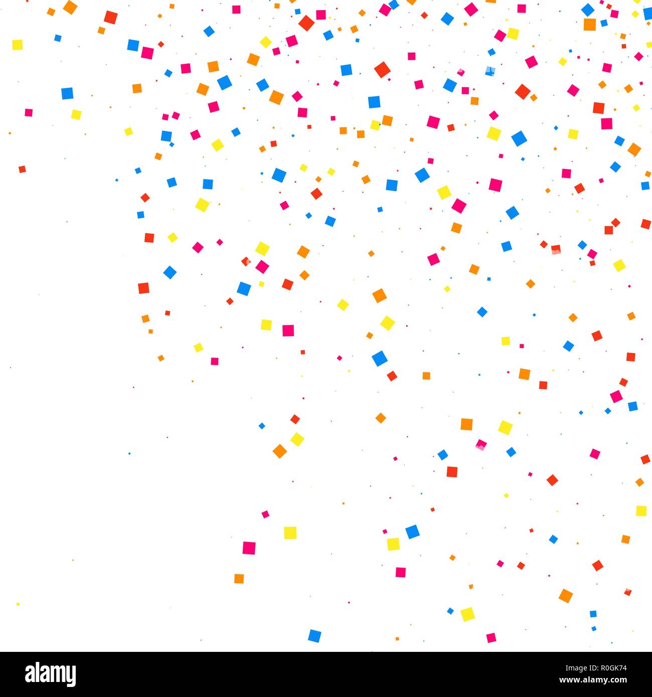 Colorful explosion of confetti. Grainy abstract multicolored texture ...