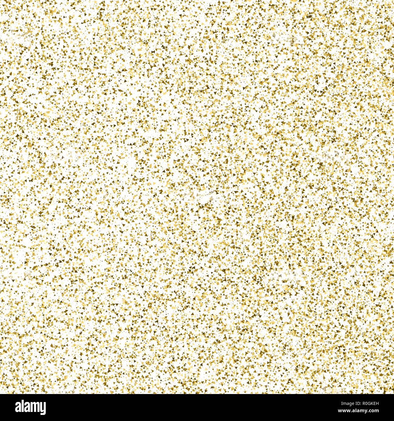 Gold glitter texture isolated on white. Glittering tinsel. Gilded ...