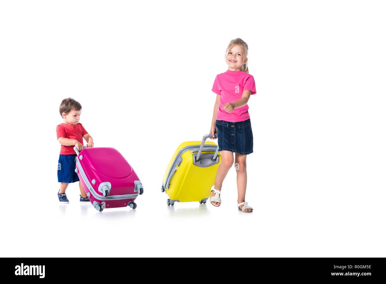 Girl female kids children boy male siblings brother sister Cut Out ...