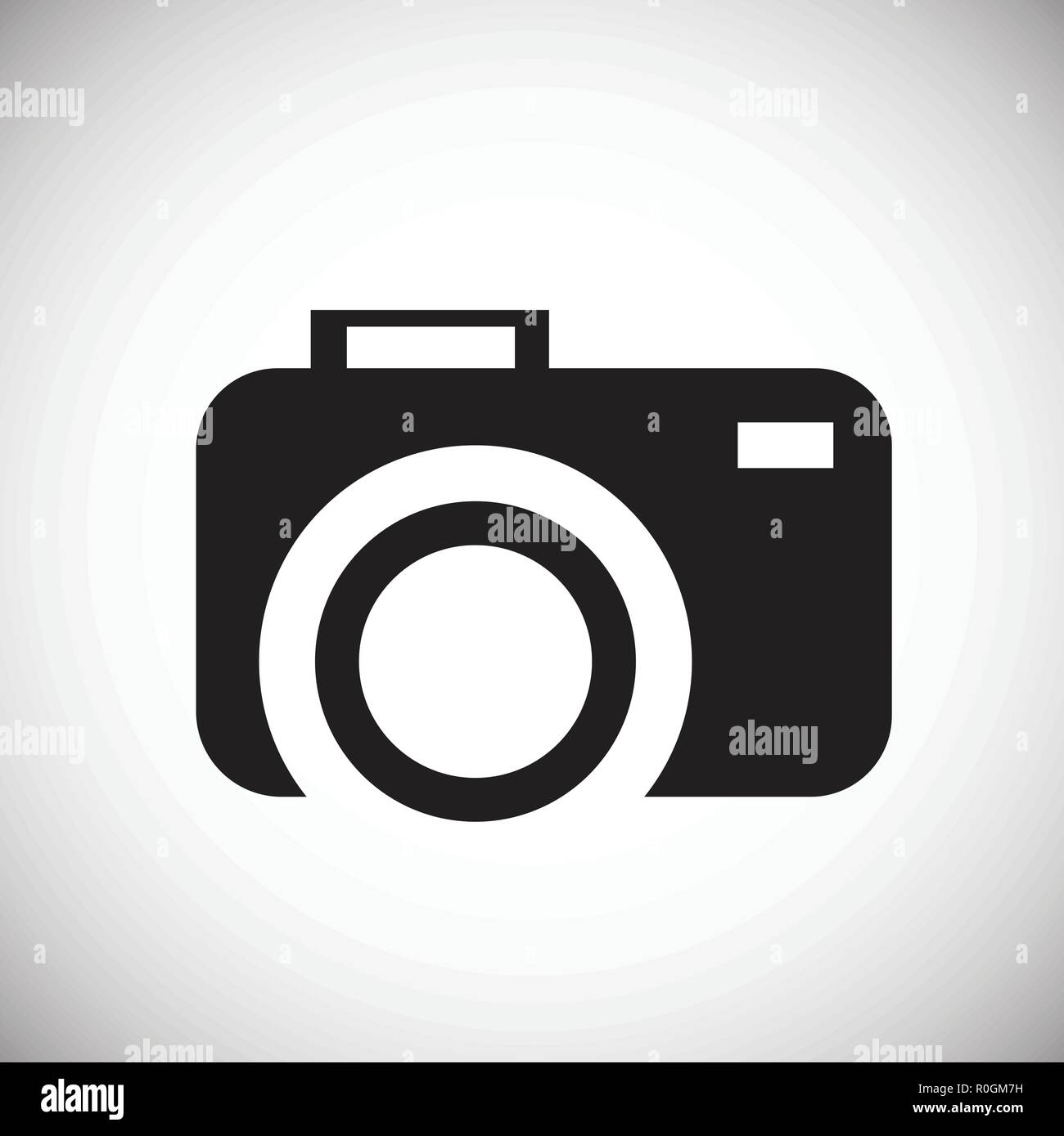 Tourist camera on white background icon Stock Vector Image & Art - Alamy