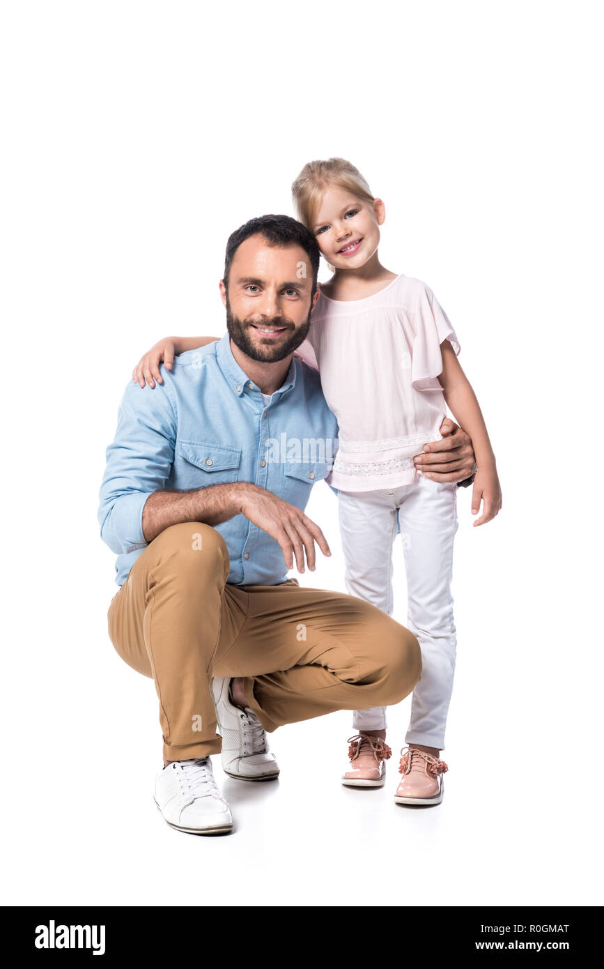 Daddy hugging Cut Out Stock Images & Pictures - Alamy