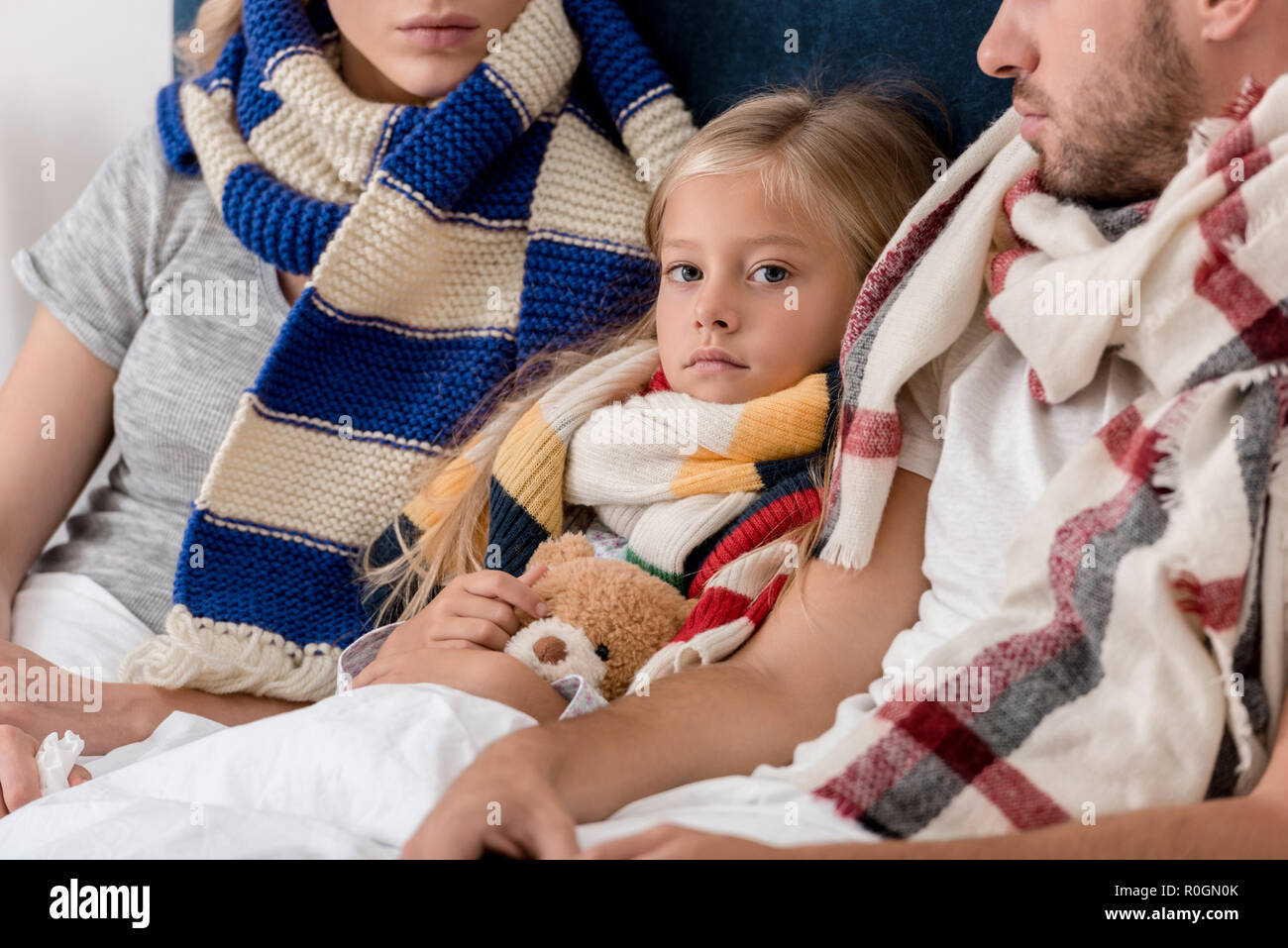 Sick child parents hi-res stock photography and images - Alamy