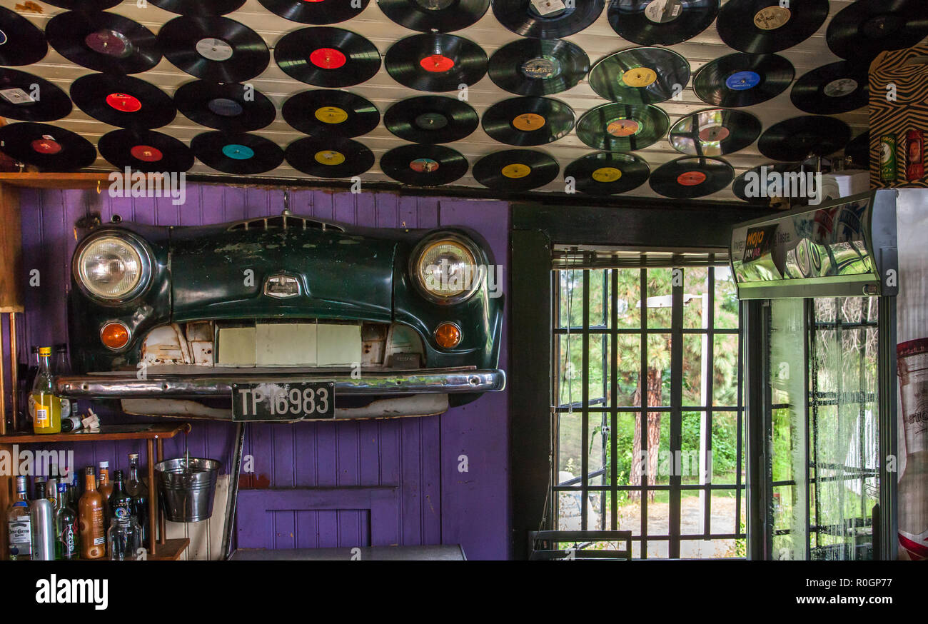 Historic station and buildings in the diamond town of Cullinan, South ...