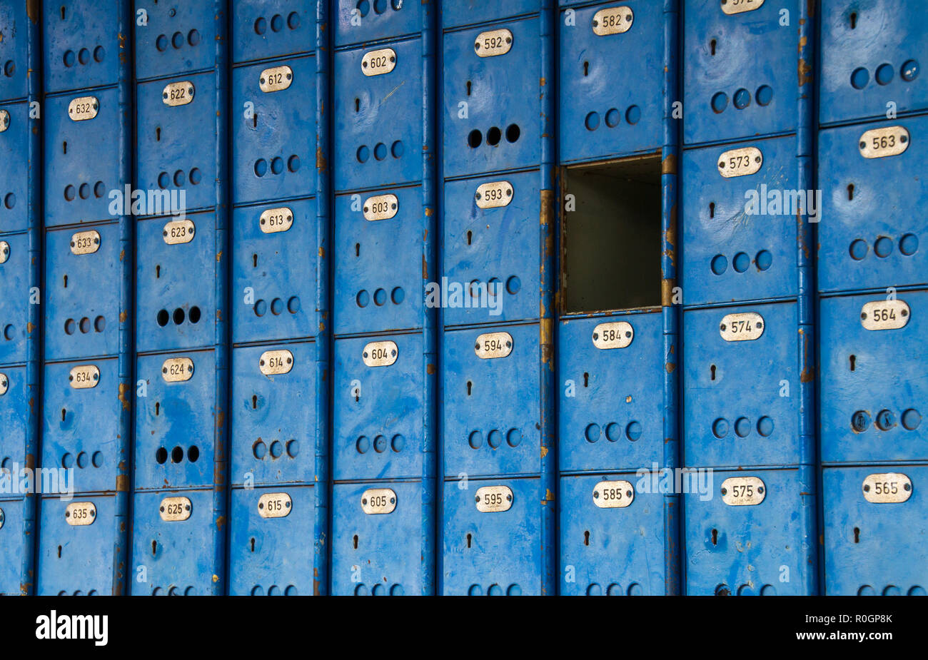 Historic station and buildings in the diamond town of Cullinan, South ...