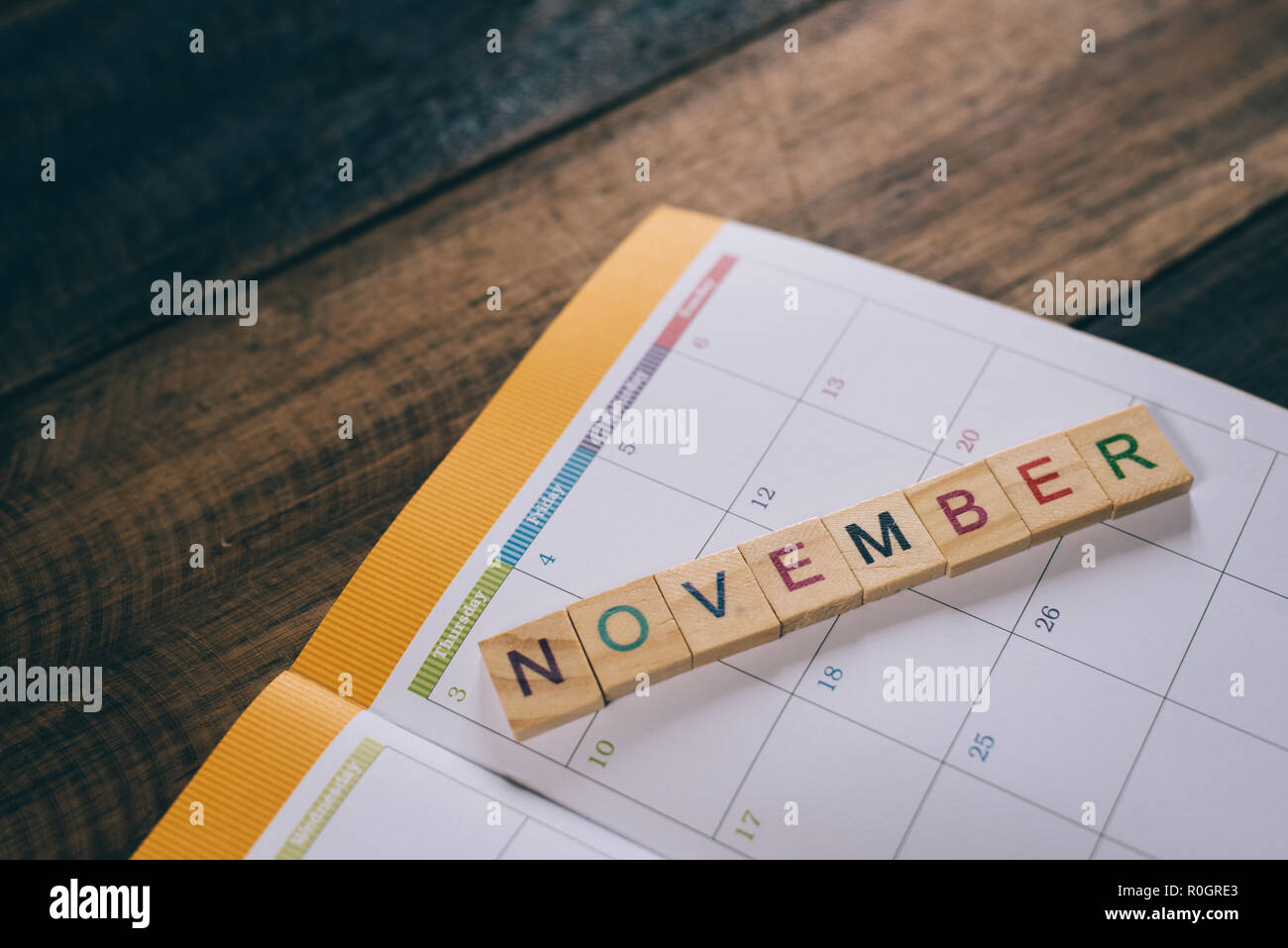 Planner book hi-res stock photography and images - Alamy