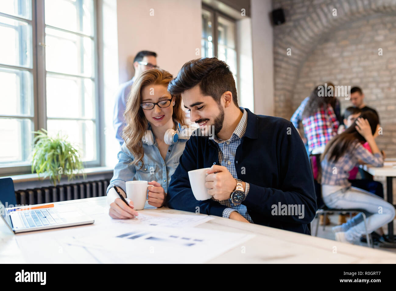 Teamwork in architecture hi-res stock photography and images - Alamy