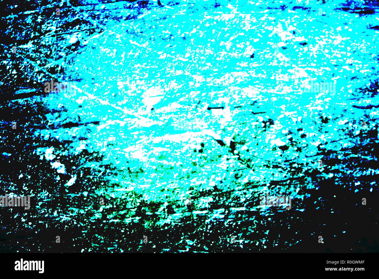 Trendy abstract shabby pixelated background in azure tones with a lot ...