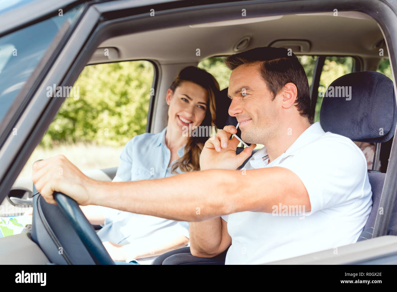 Talking tour car hi-res stock photography and images - Alamy