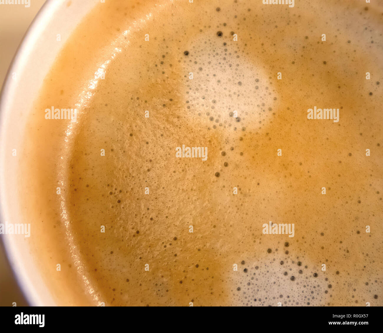 Coffee cup foam hi-res stock photography and images - Alamy