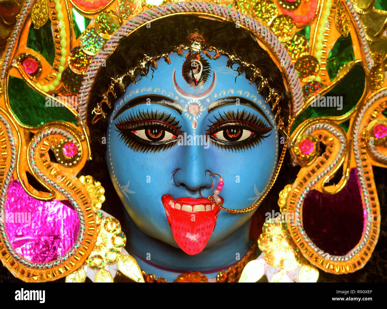 Kali puja 2018 hi-res stock photography and images - Alamy