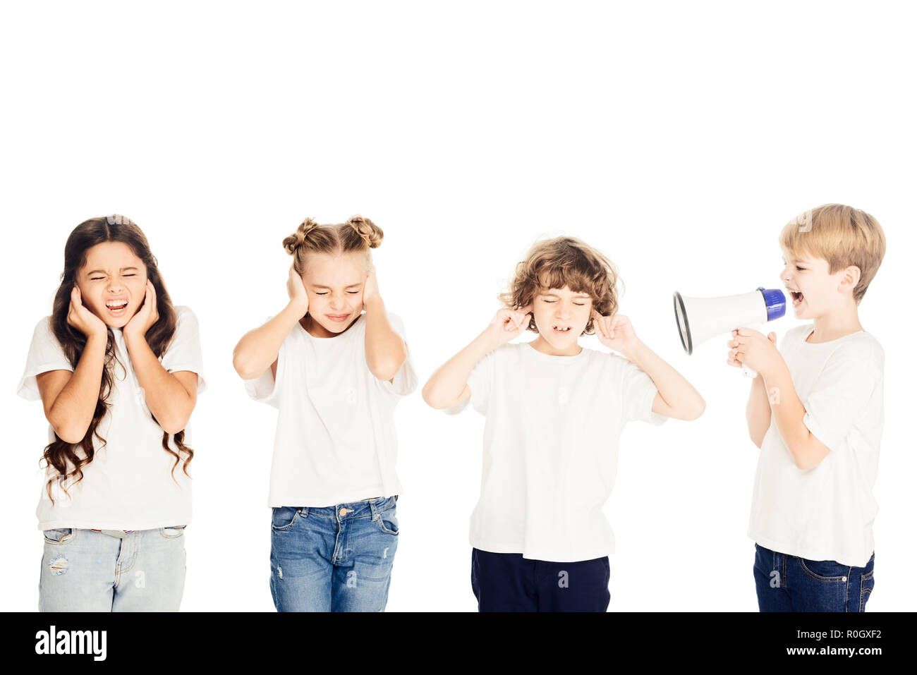 Children Screaming At Each Other
