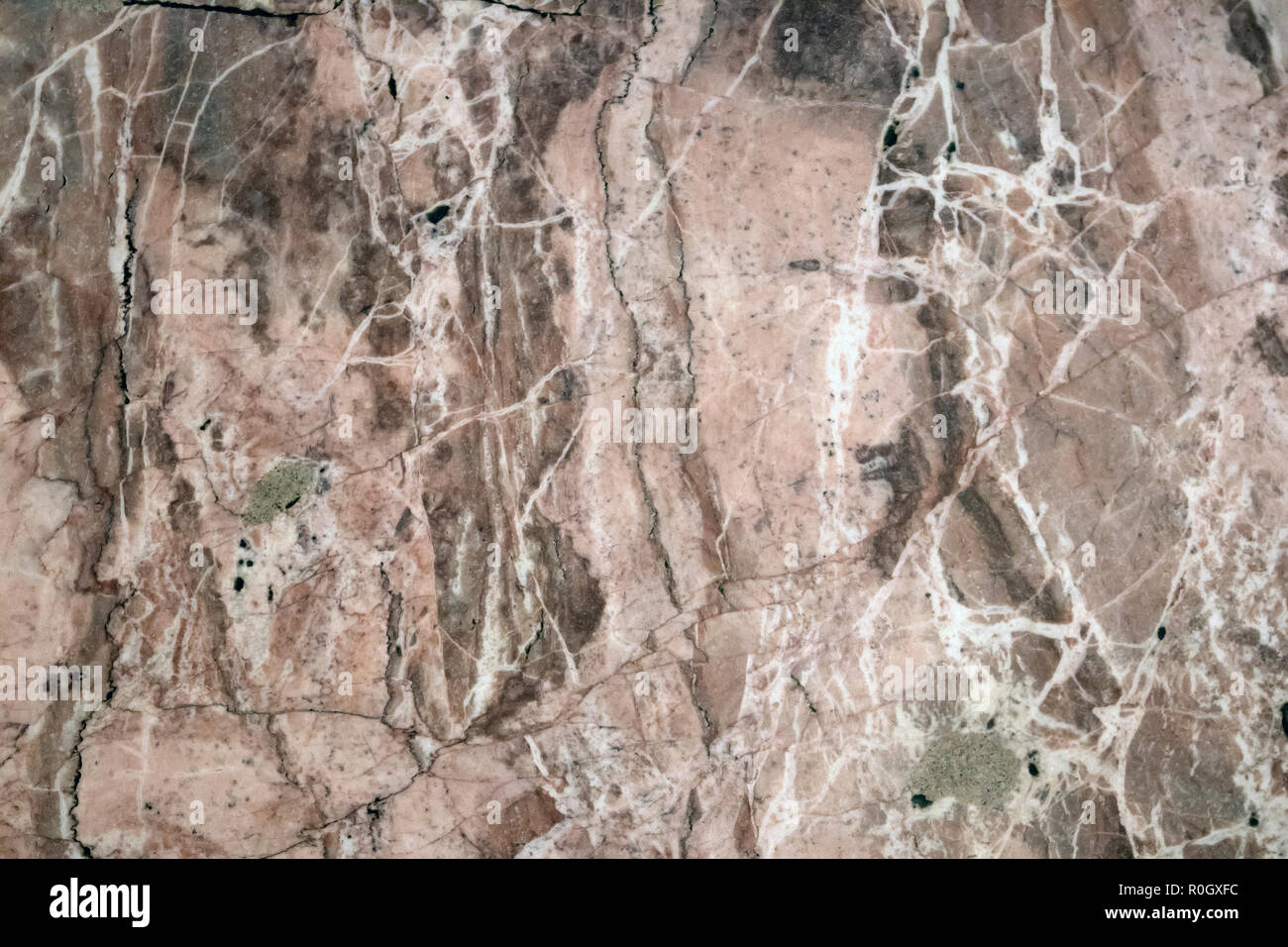 Multicolored layered marble texture with different veins and scratches ...