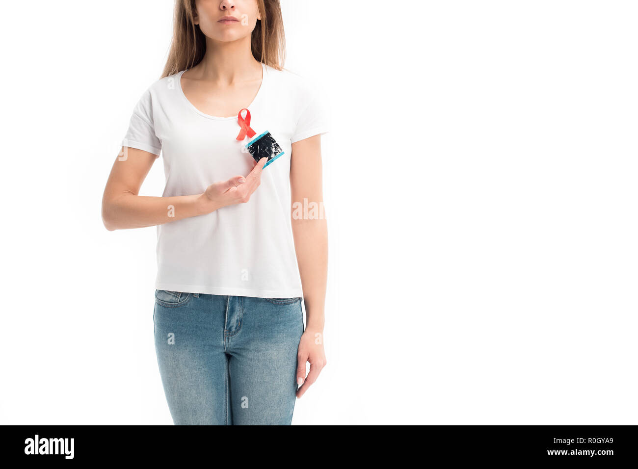 Woman holding condom Cut Out Stock Images & Pictures - Alamy