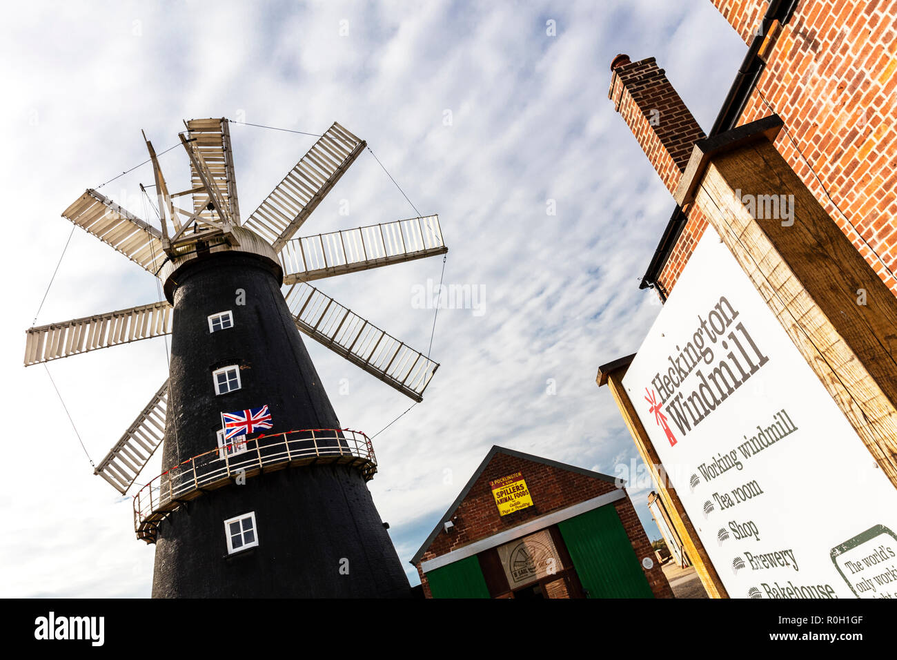Heckington Windmill Lincolnshire UK England, Heckington Windmill ...