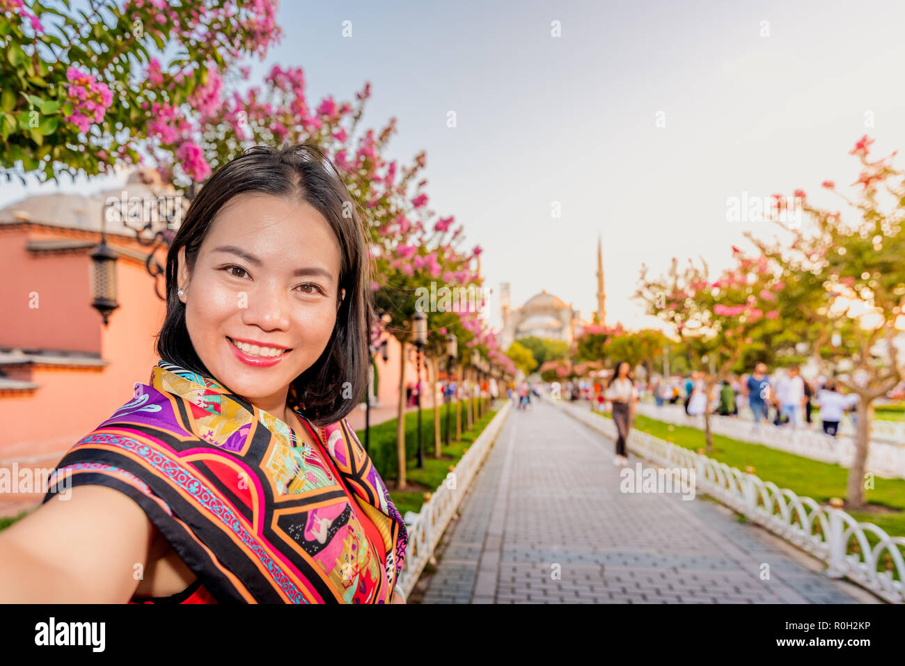 Turkish muslim girl istanbul hi-res stock photography and images - Alamy