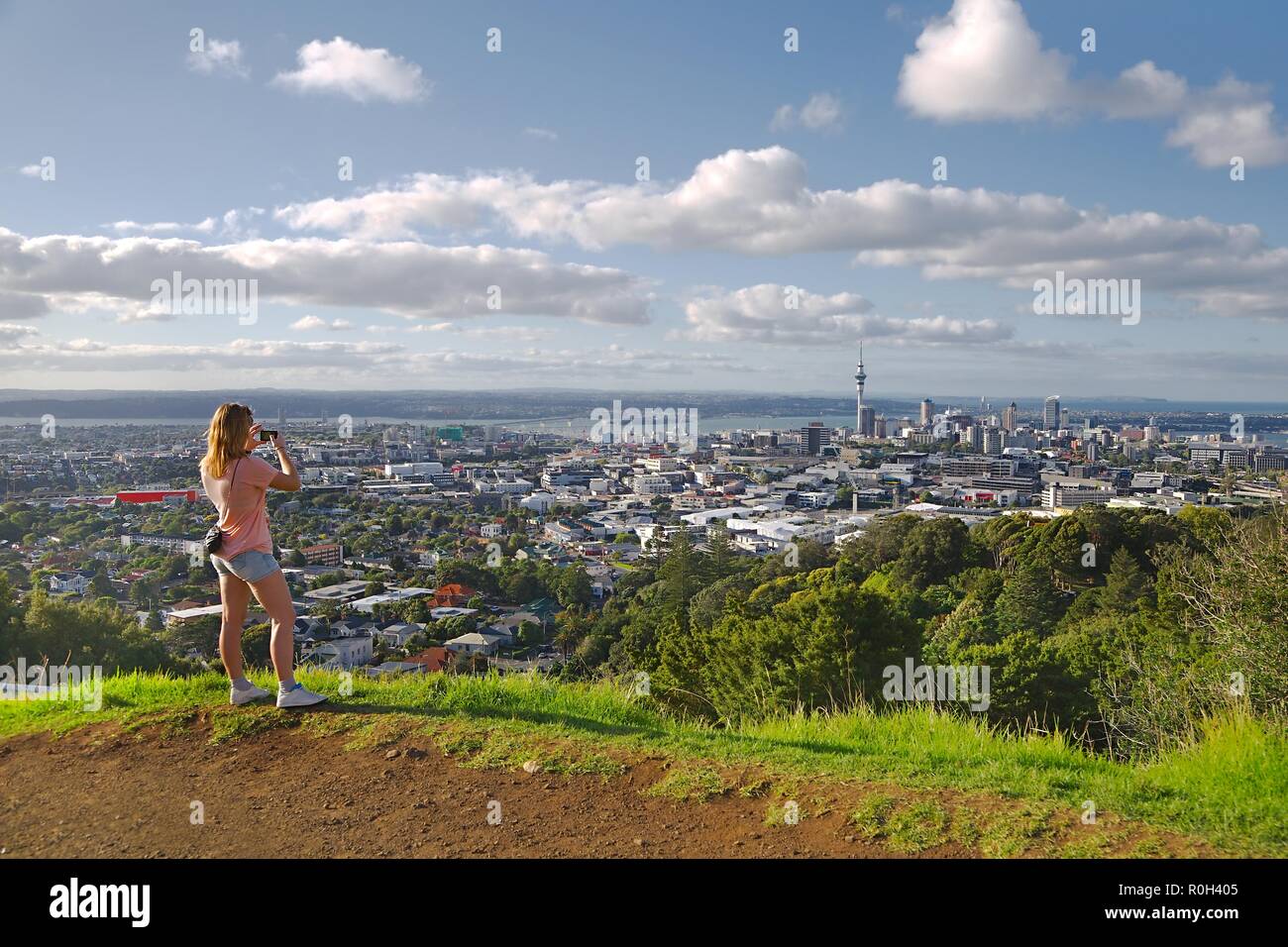 View of Auckland Stock Photo - Alamy
