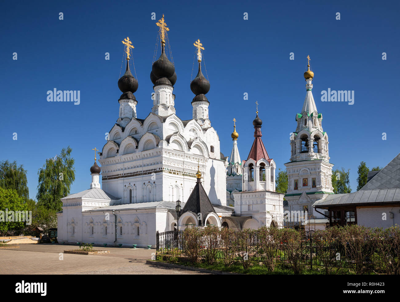 Temples of Holy Trinity Monastery in Murom, Russia Stock Photo - Alamy