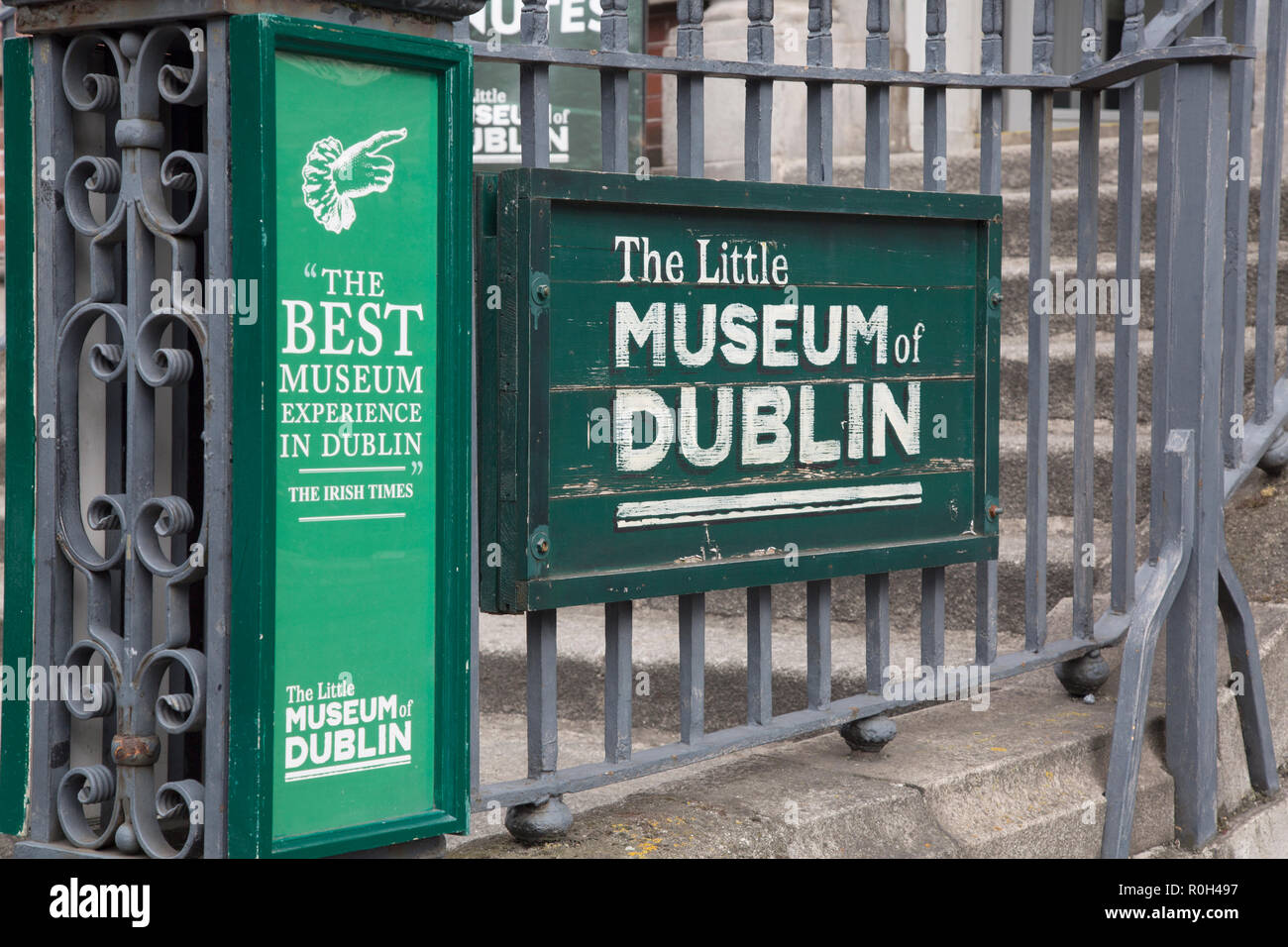 Little Museum of Dublin Sign; Ireland Stock Photo - Alamy