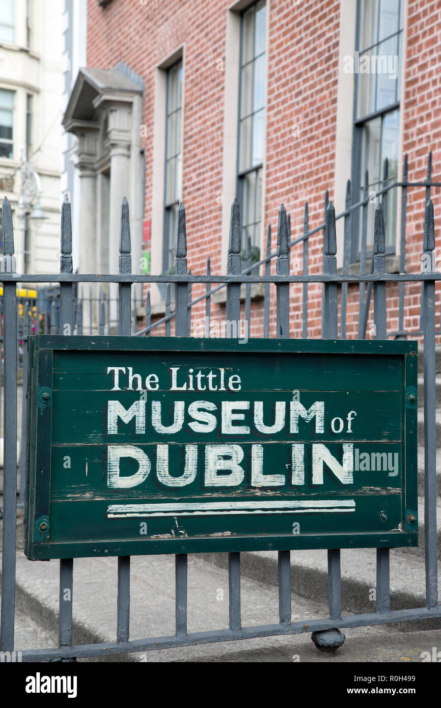 Little Museum of Dublin; Ireland Stock Photo - Alamy
