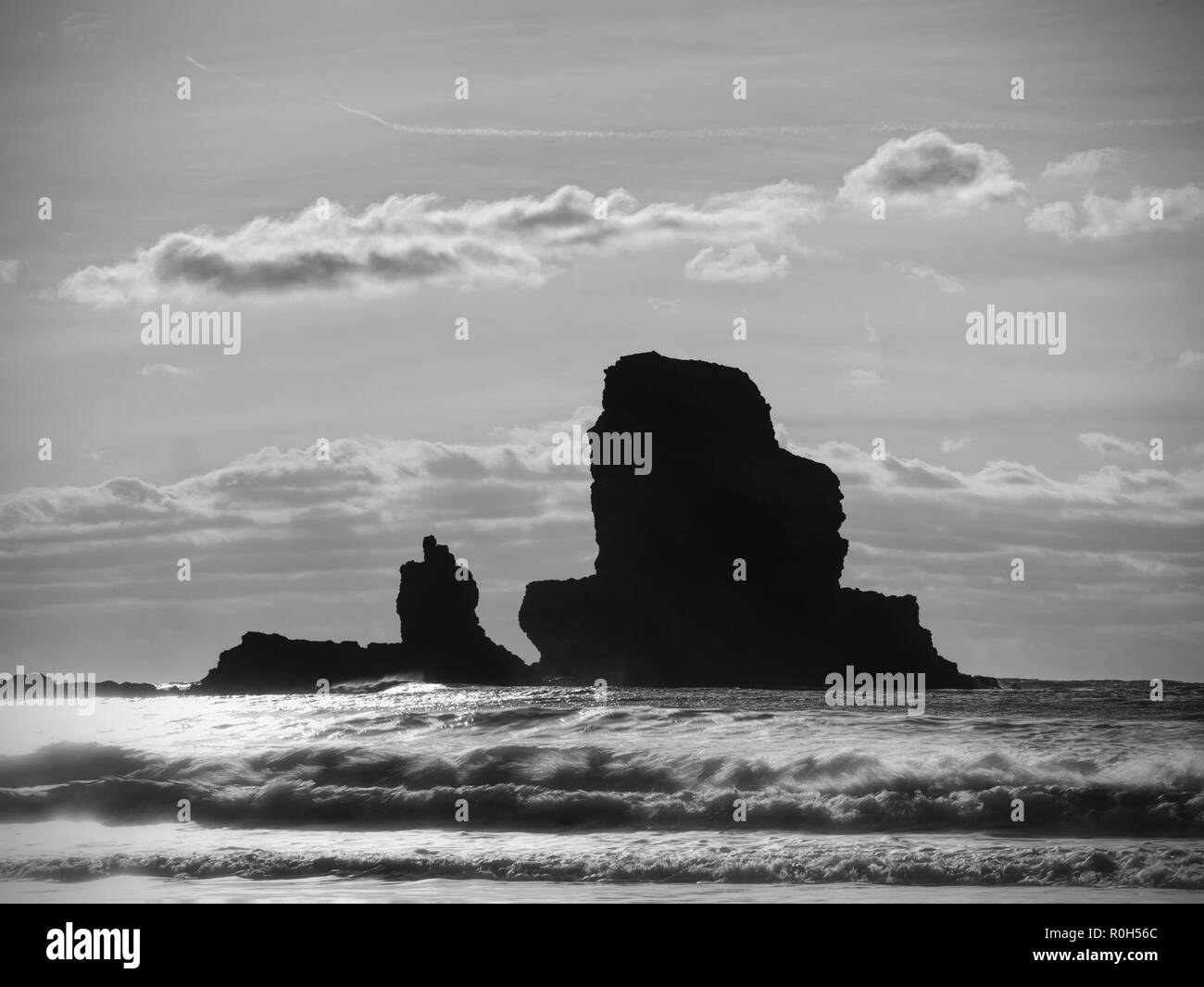 Fiery rock Black and White Stock Photos & Images - Alamy