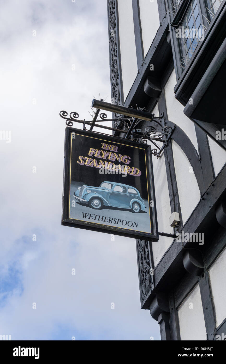 Wetherspoon pub sign hi-res stock photography and images - Alamy
